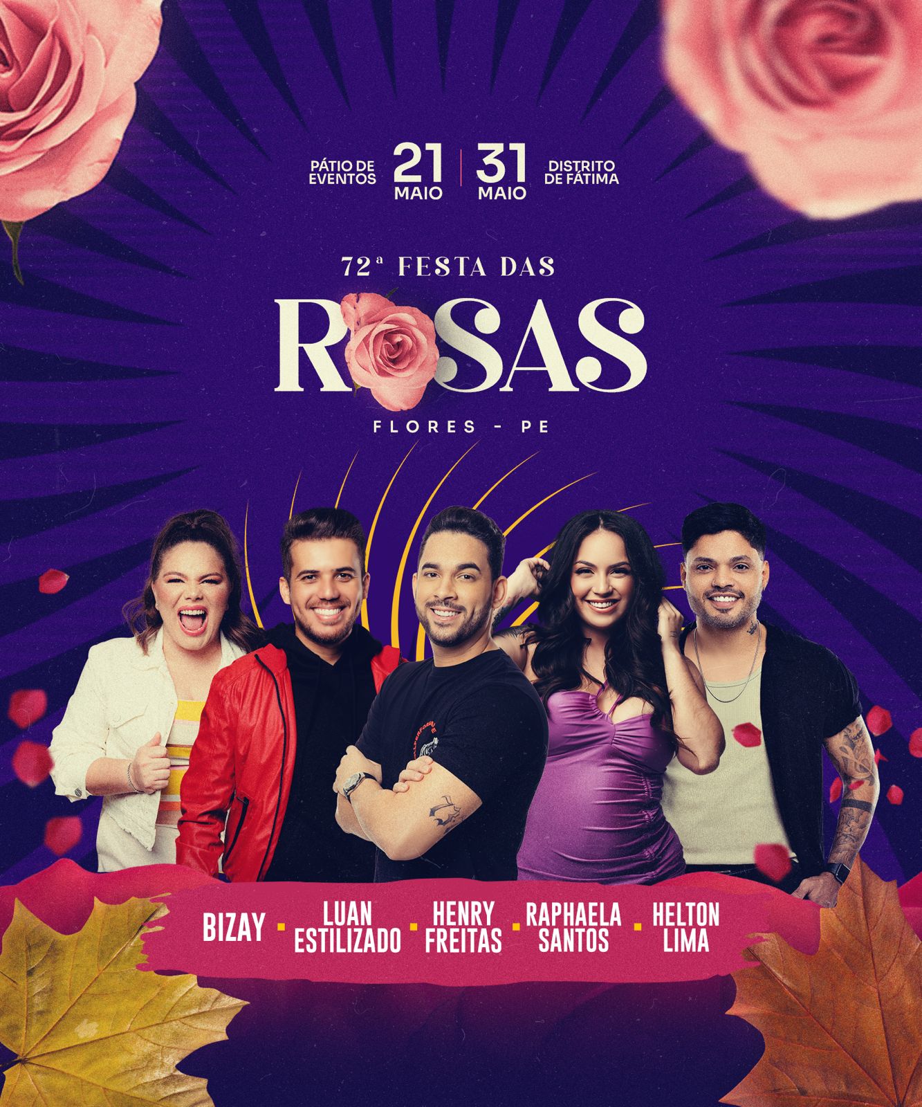 Flores lança programação da Festa das Rosas