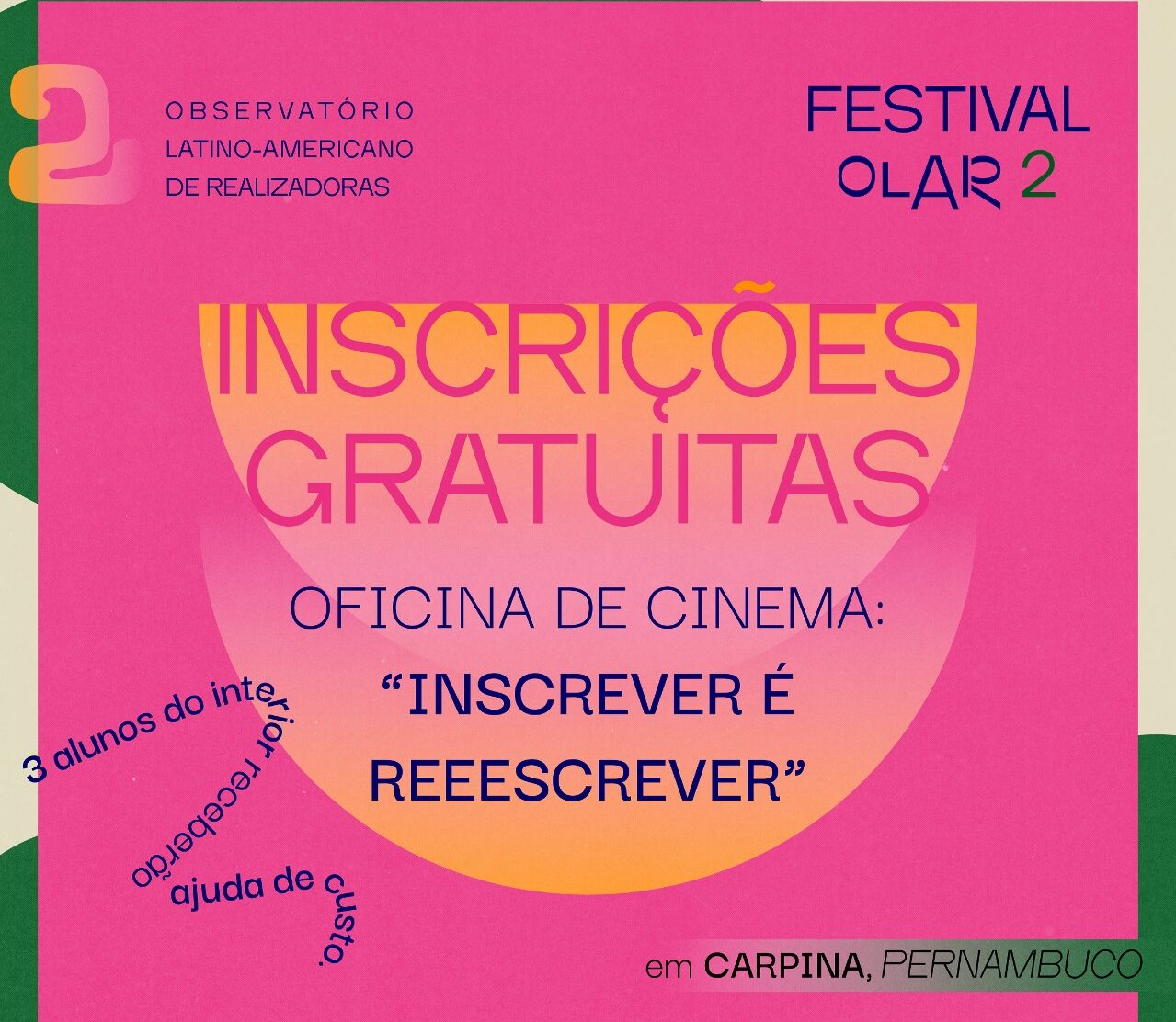 Festival OLAR acontece em Carpina no próximo mês